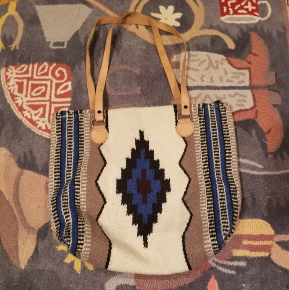 Vintage | Bags | Vintage Woven Wool Purse L | Poshmark